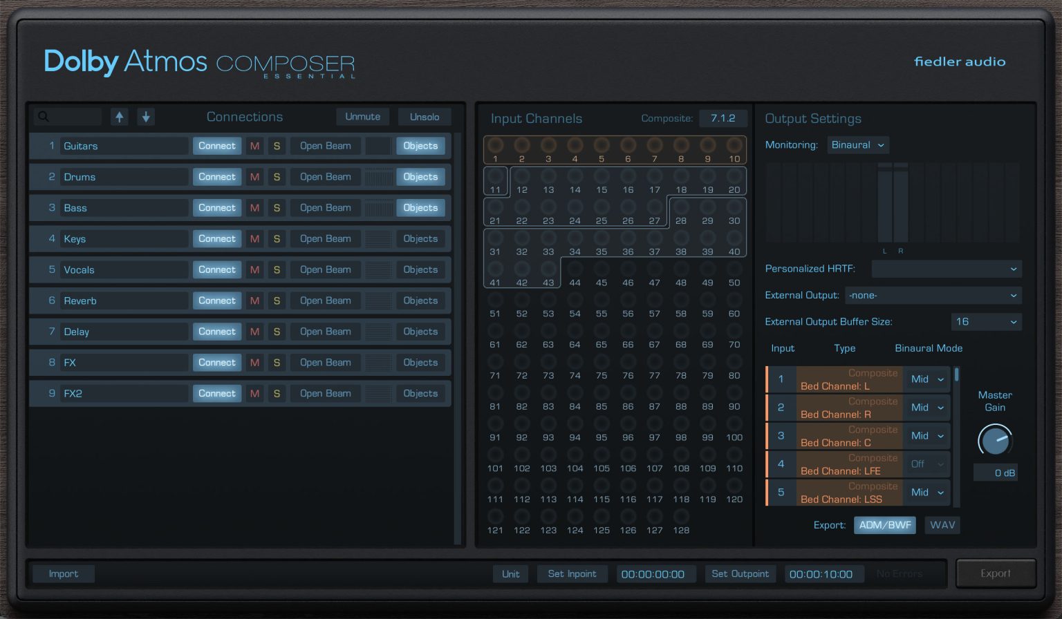 dolby atmos composer essential – Fiedler Audio